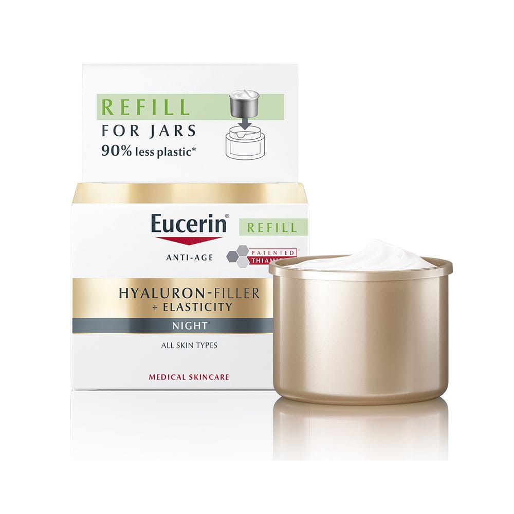 Eucerin Hyaluron Filler Elasticity Night Refill for Aging Skin